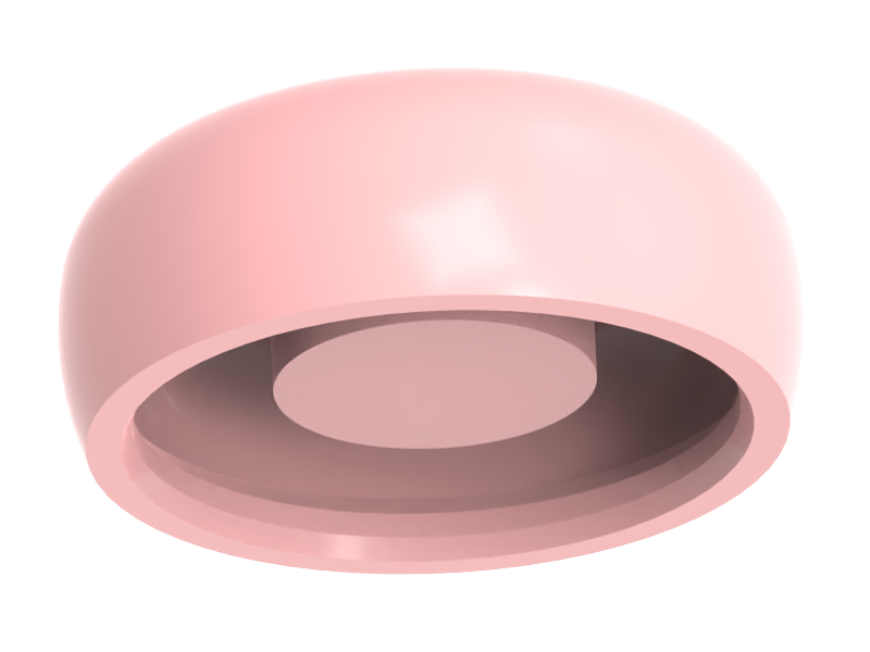 Long-Click® Pink Replacement Male Retainers (4 Pack) – Reiner Implants